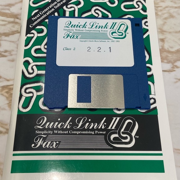 Microsoft | Computers, Laptops & Parts | Vintage 9s Quick Link Ii Fax ...